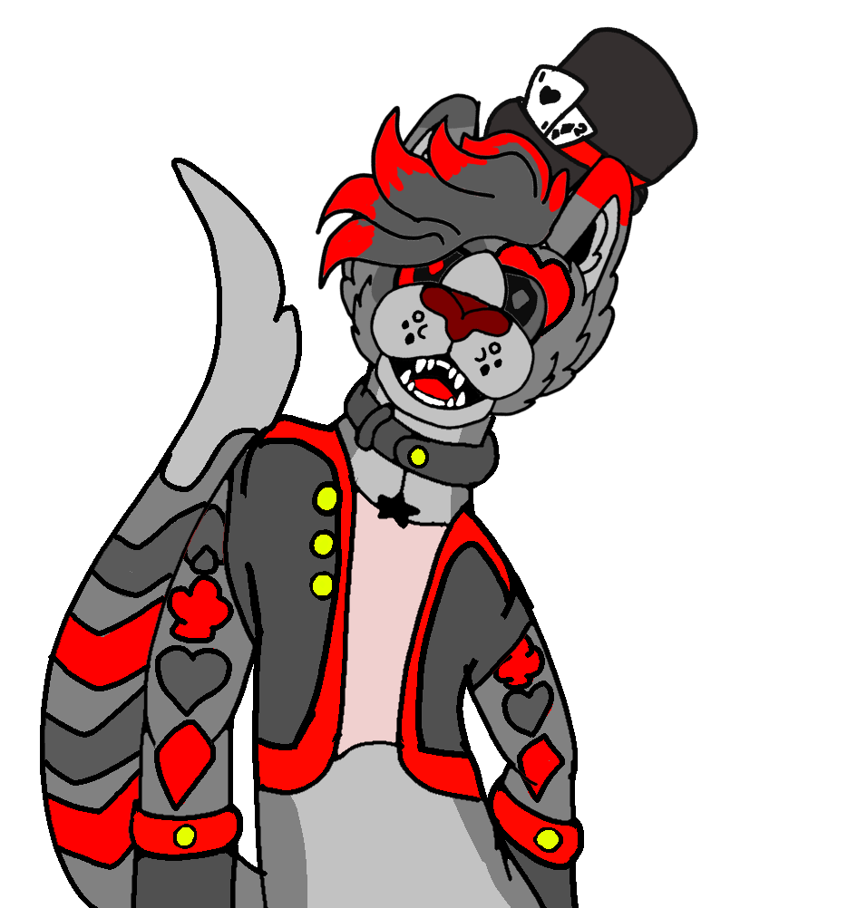 Casino Redraw (now a weasel instead) - ibisPaint