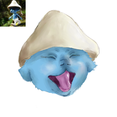 smurf cat !! - ibisPaint