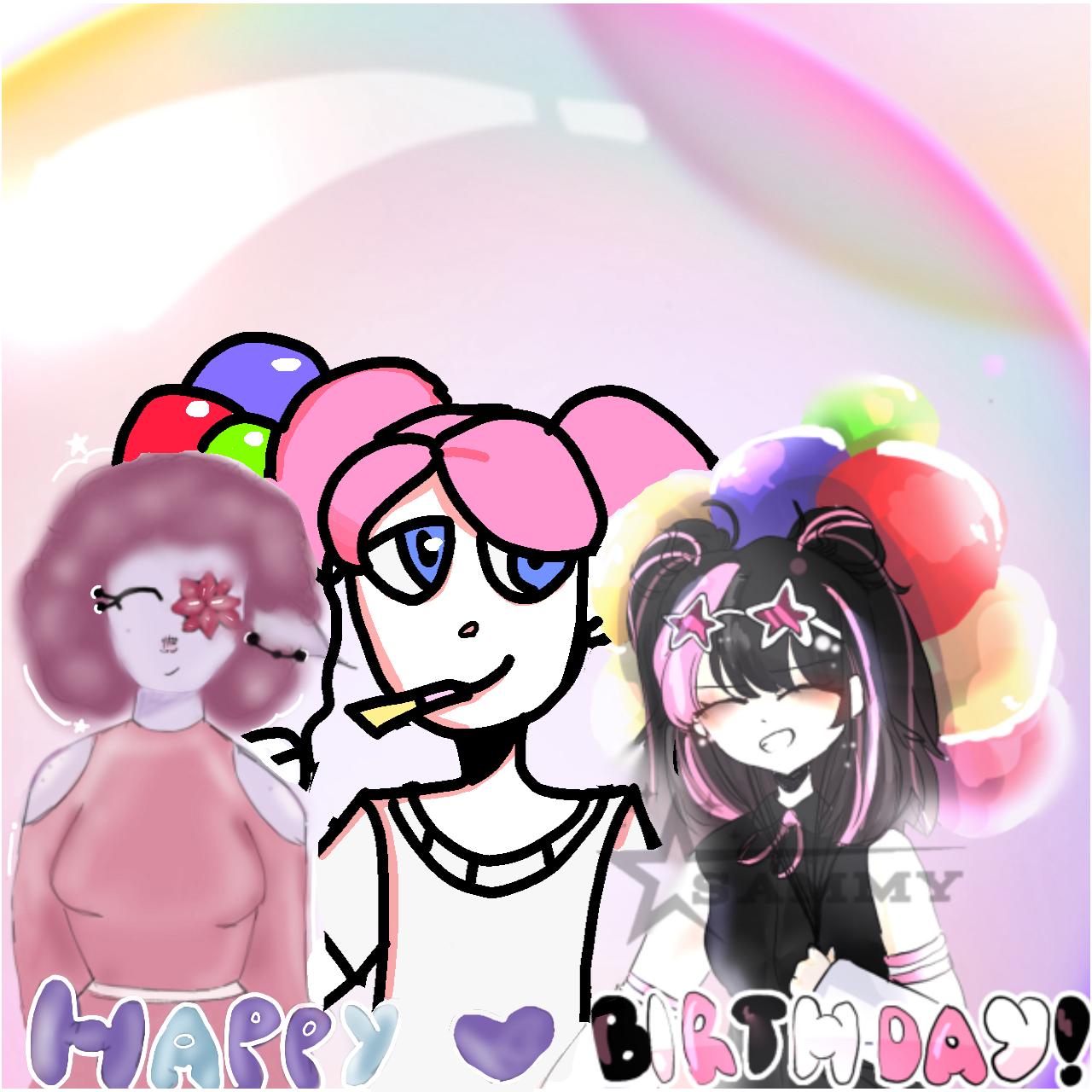 BDAY COLLAB - ibisPaint