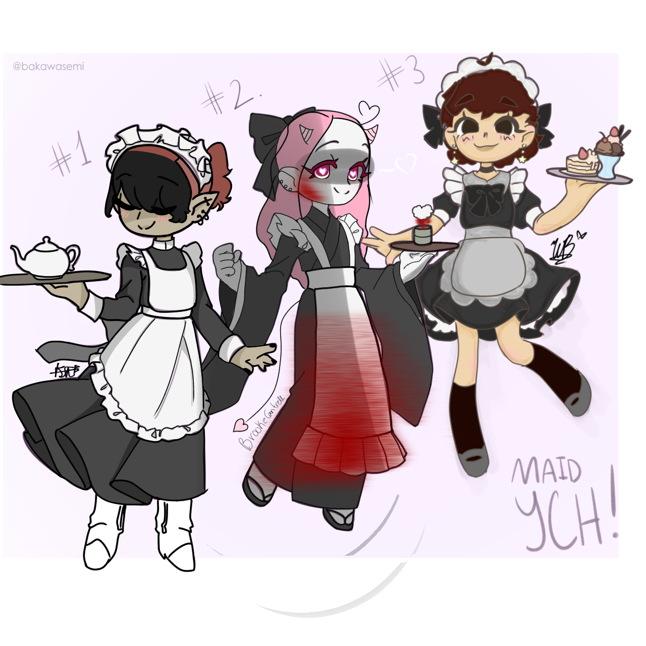 Maid collabbbbbb. (Finished!) - ibisPaint