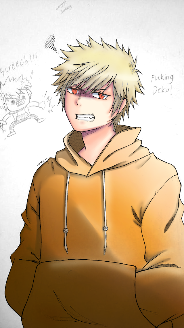 Katsuki Bakugo - ibisPaint