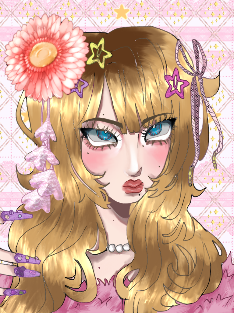 Rushed gyaruu artwork - ibisPaint