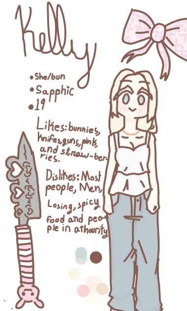Kelly character sheet - ibisPaint