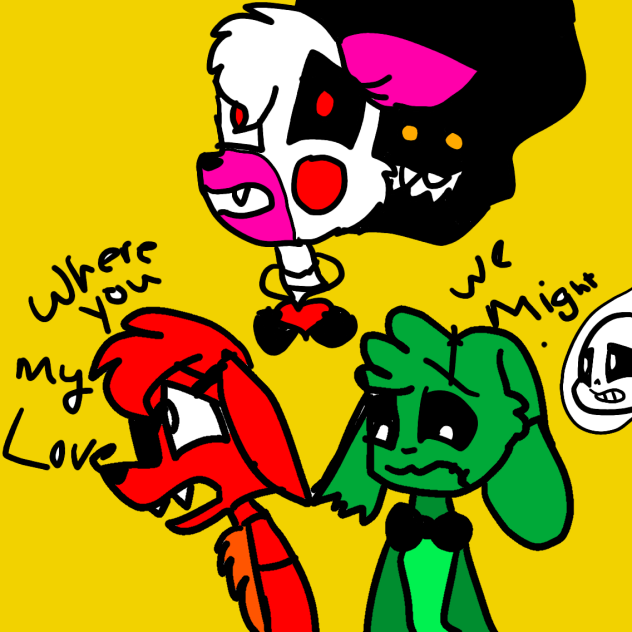 springtrap plus mangle speedpaint - ibisPaint