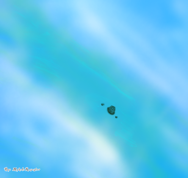 The Ocean View from up High - ibisPaint