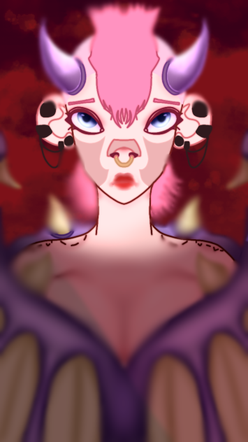 demon lady - ibisPaint