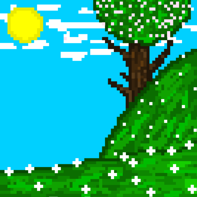 spring (small pixel art) - ibisPaint
