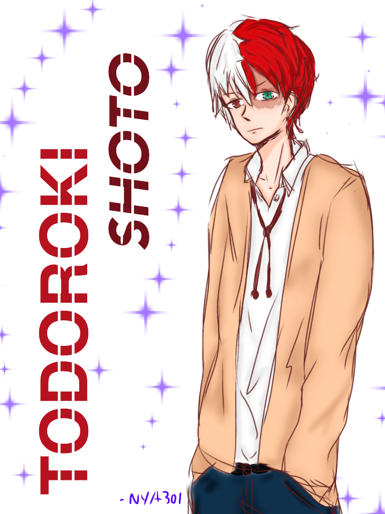 Todoroki Shoto - ibisPaint