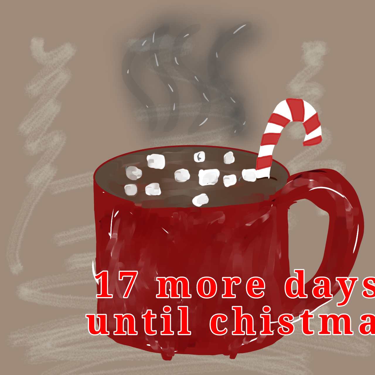 17 days until chistmas 😄😄 - ibisPaint