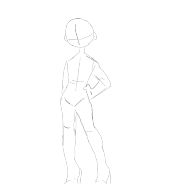 body sketch - ibisPaint