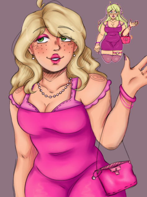 Bimbo redraw!! - ibisPaint