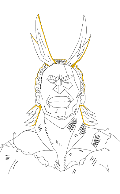All Might - ibisPaint
