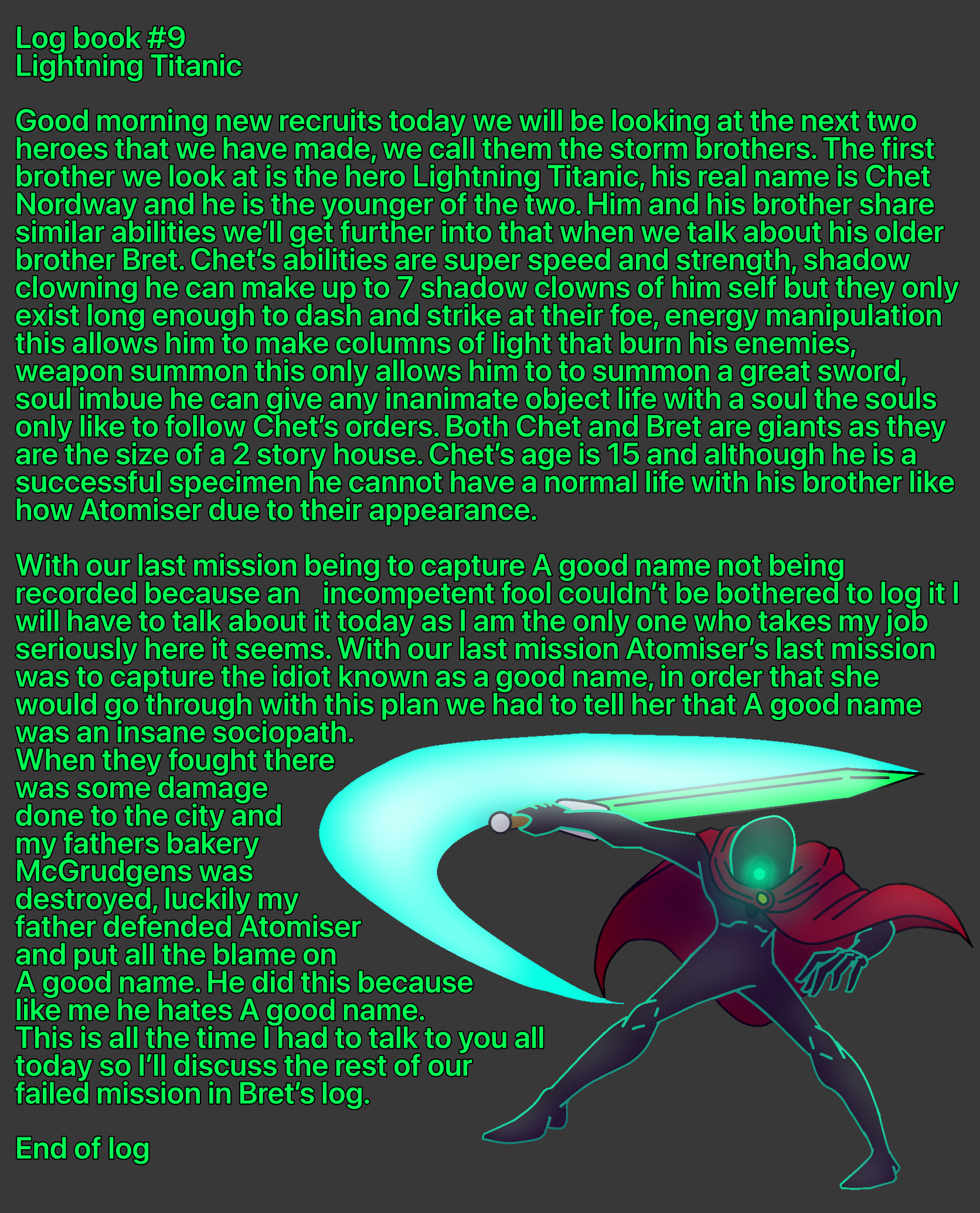 Lightning Titanic - ibisPaint