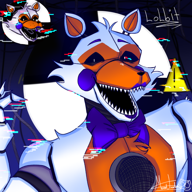 lolbit de fnaf - ibisPaint