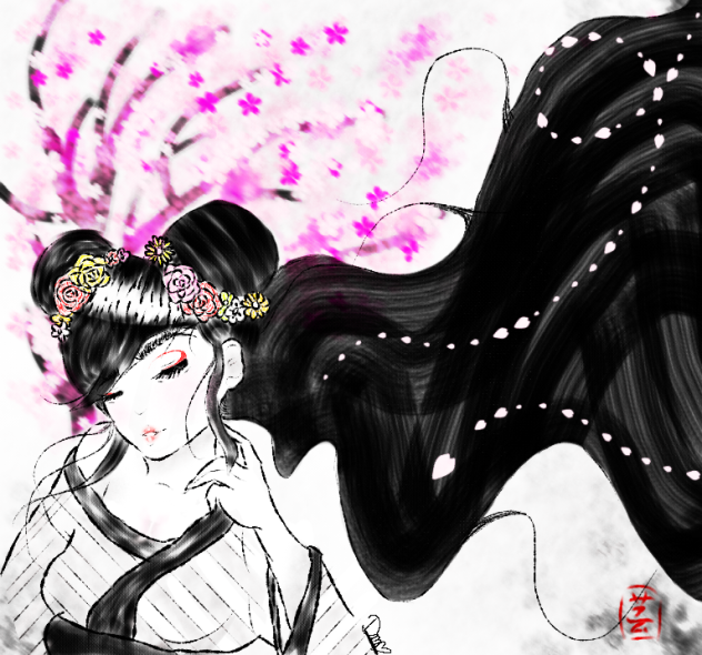 Geisha 🌸 - ibisPaint