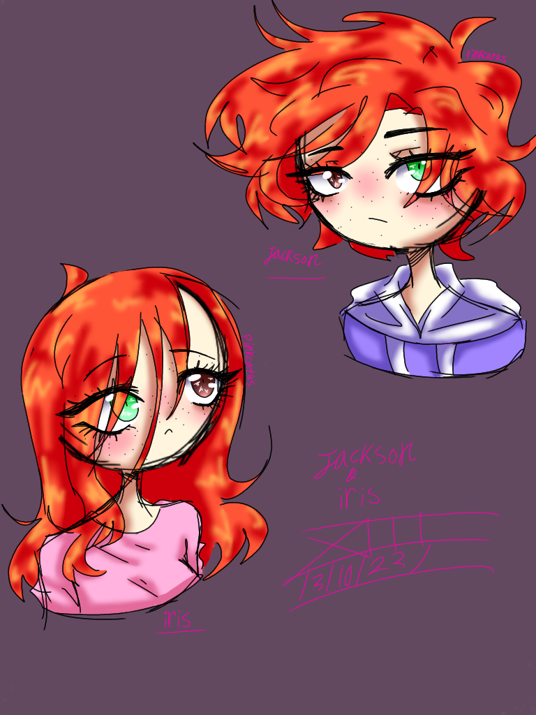 Jackson and Iris! - ibisPaint