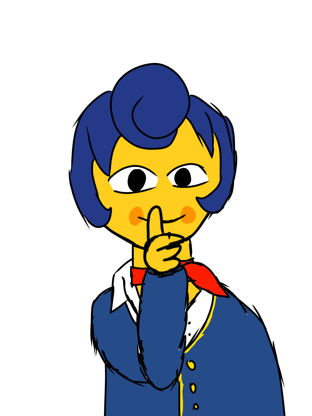 Mewing Wally - ibisPaint