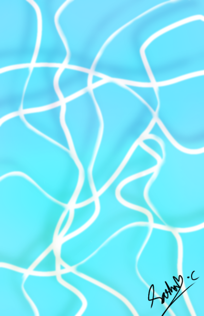 Water (Pengo art tutorial) - ibisPaint