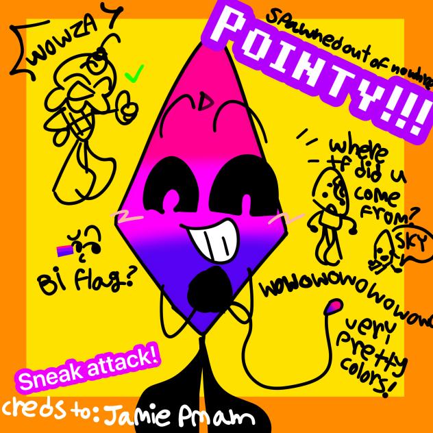Welcome pointy with open arms! - ibisPaint