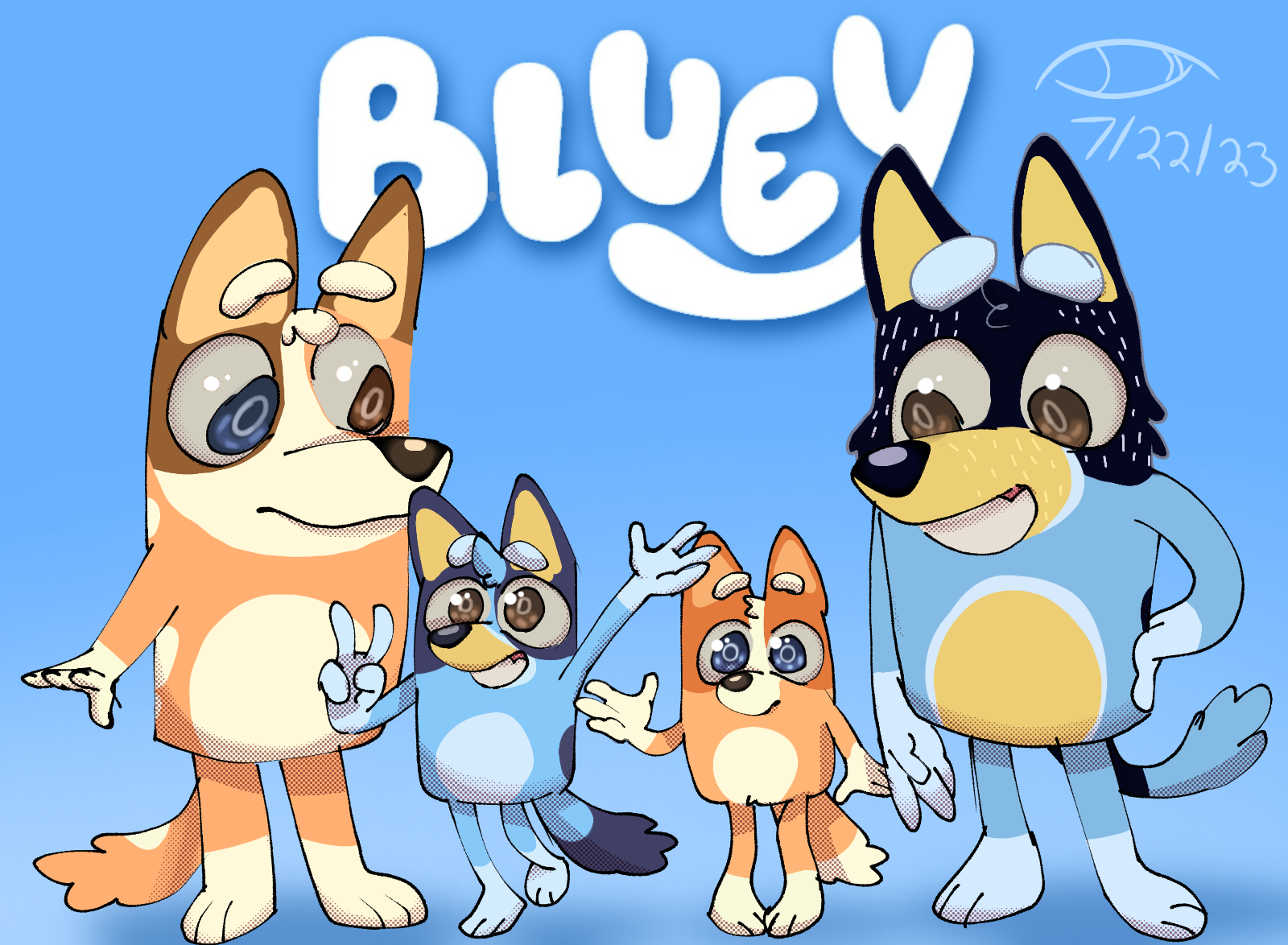 BLUEY!! - ibisPaint