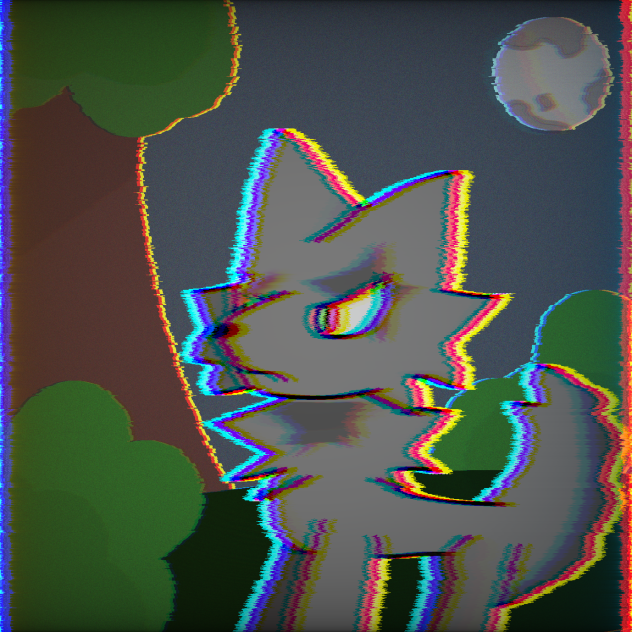 uh star wolf glitchy thing - ibisPaint