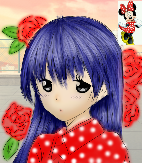 Minnie in my style - ibisPaint