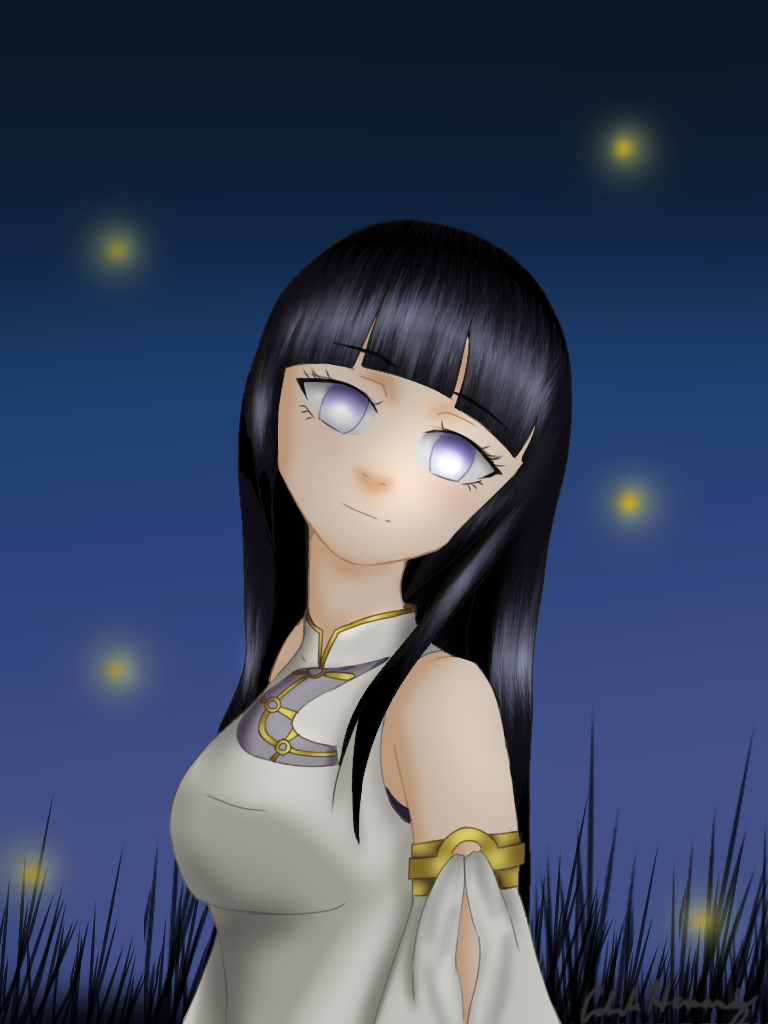 Hinata Hyuga Fan Art - ibisPaint