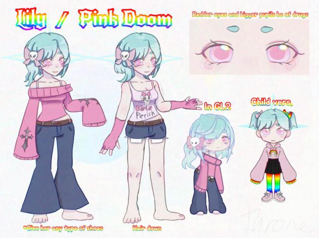 Lily reference sheet - ibisPaint