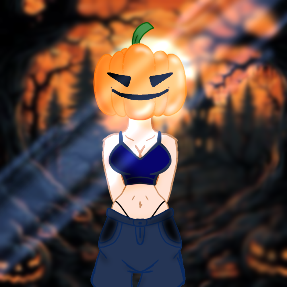 Pumpkin girl - ibisPaint