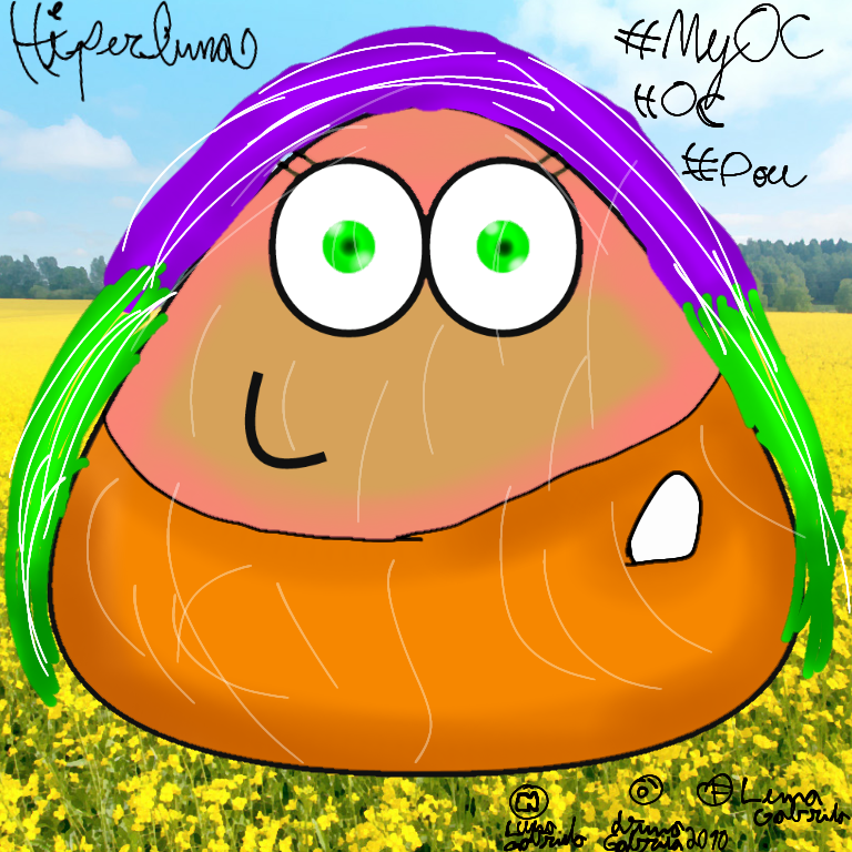 HiperLuna (Me) Pou - ibisPaint