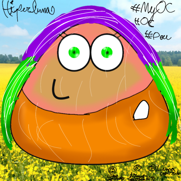 HiperLuna (Me) Pou - ibisPaint