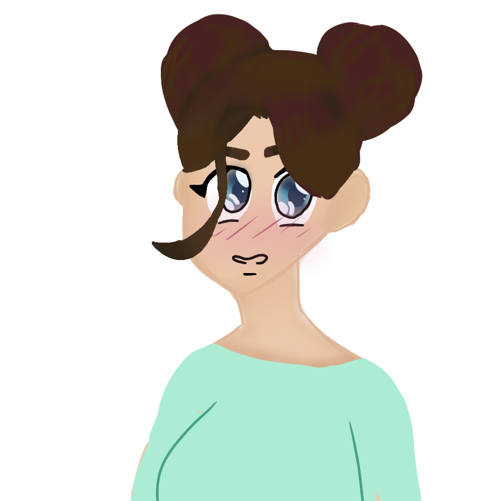 Spacebun Girl (lineless art practice) - ibisPaint
