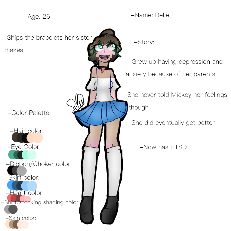 Belle reference sheet - ibisPaint
