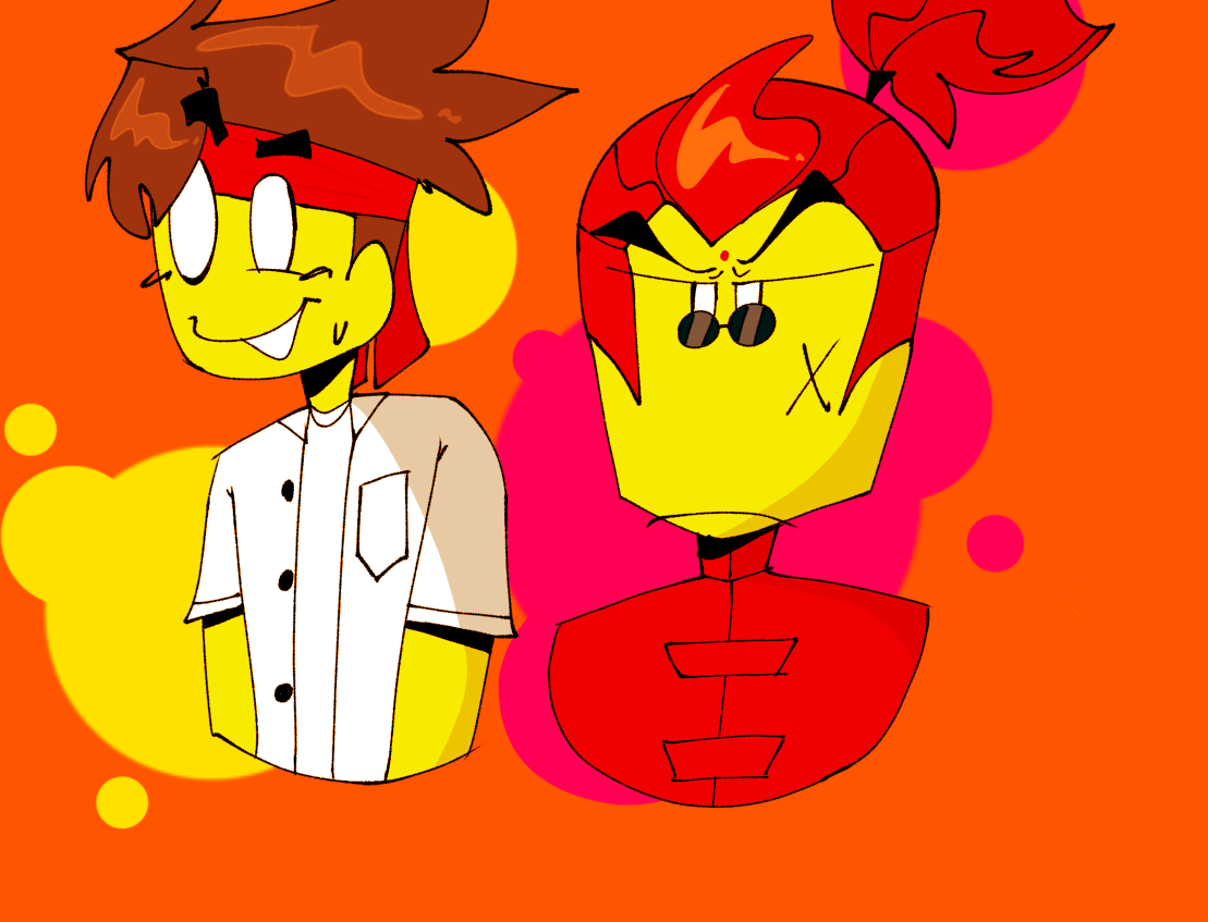 RedSon and MK - ibisPaint