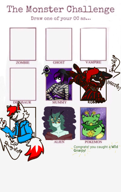 draw one of your oc as... collab 2 - ibisPaint