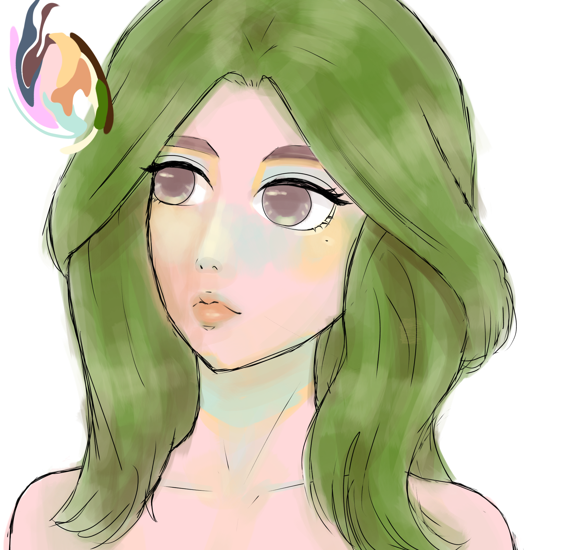 Tik tok art challenge - Color filters - ibisPaint