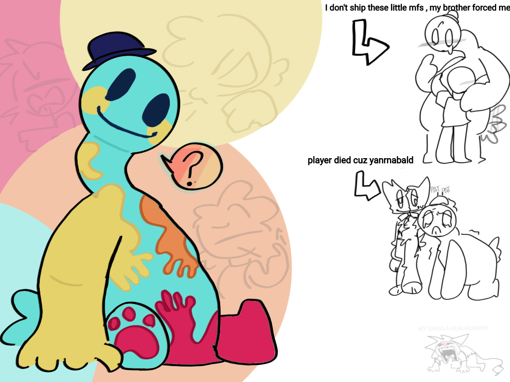 ''MY SHAYLA!'' IM CRYING HARD RN - ibisPaint