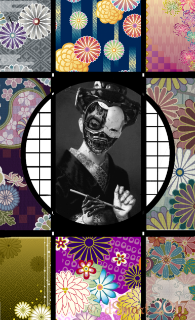 Her True Face (collage) - ibisPaint