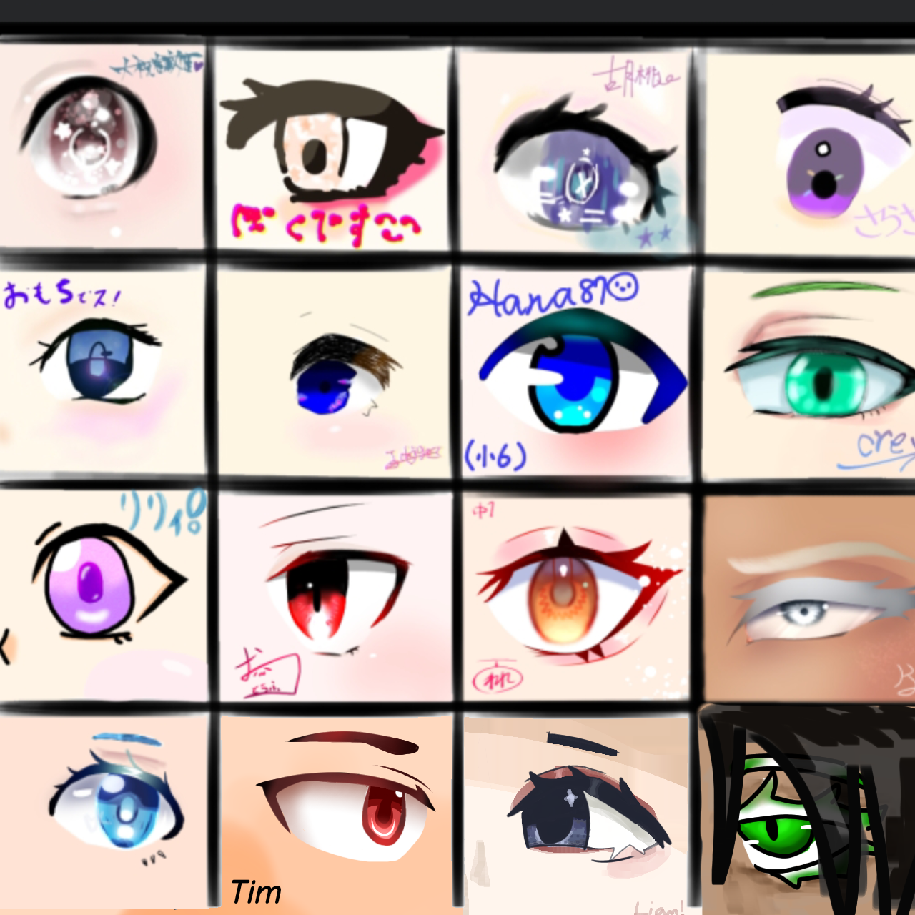 eye collab complete! - ibisPaint