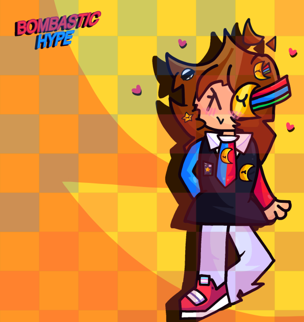 Bomb’s OC character and my bambi oc - ibisPaint