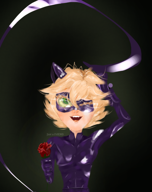 Miraculous lady Bug and Chat Noir - ibisPaint