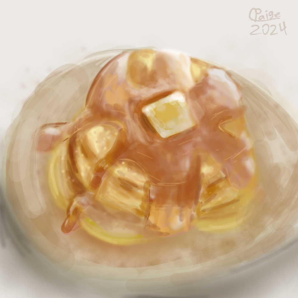 fluffy pancakes - ibisPaint