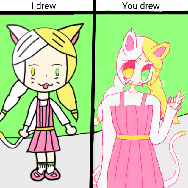I drew,you drew challenge! - ibisPaint