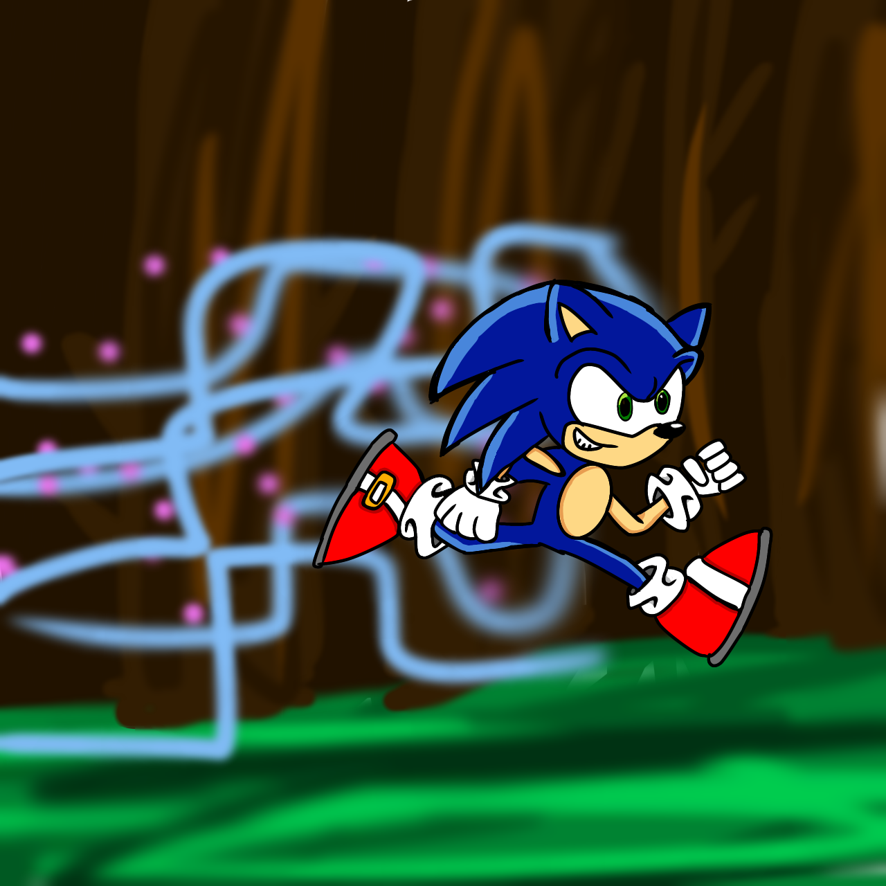 Adventure Sonic - ibisPaint
