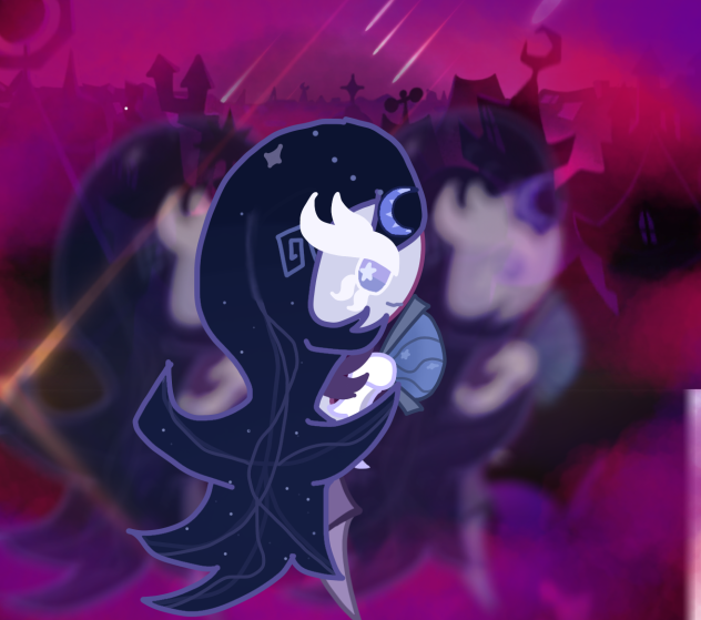 Twilight star cookie cutscene art - ibisPaint