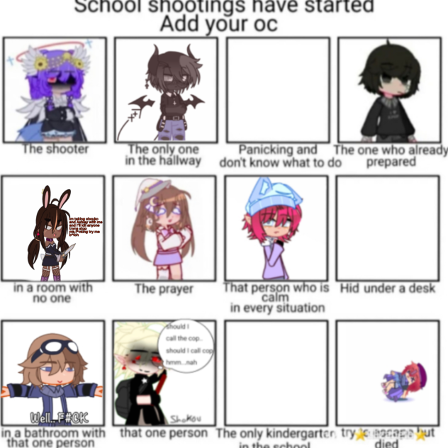 School shooting collab - ibisPaint