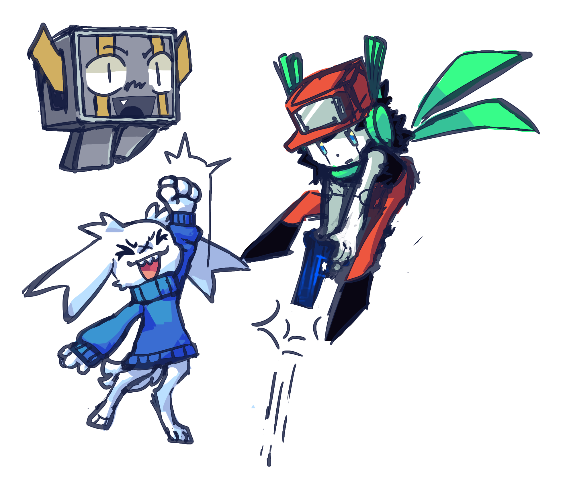 my fav cave story characters - ibisPaint