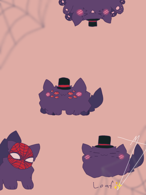 Spider cat - ibisPaint