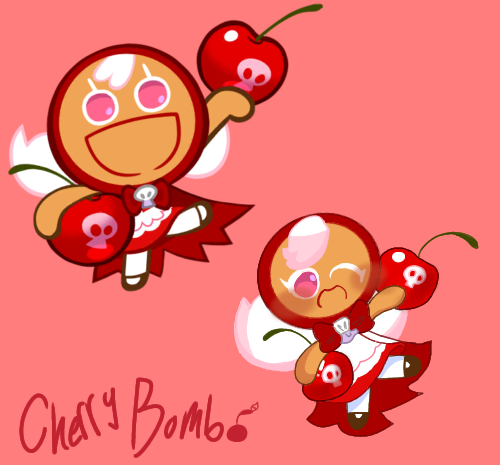 Cherry Bomb Cookie - ibisPaint