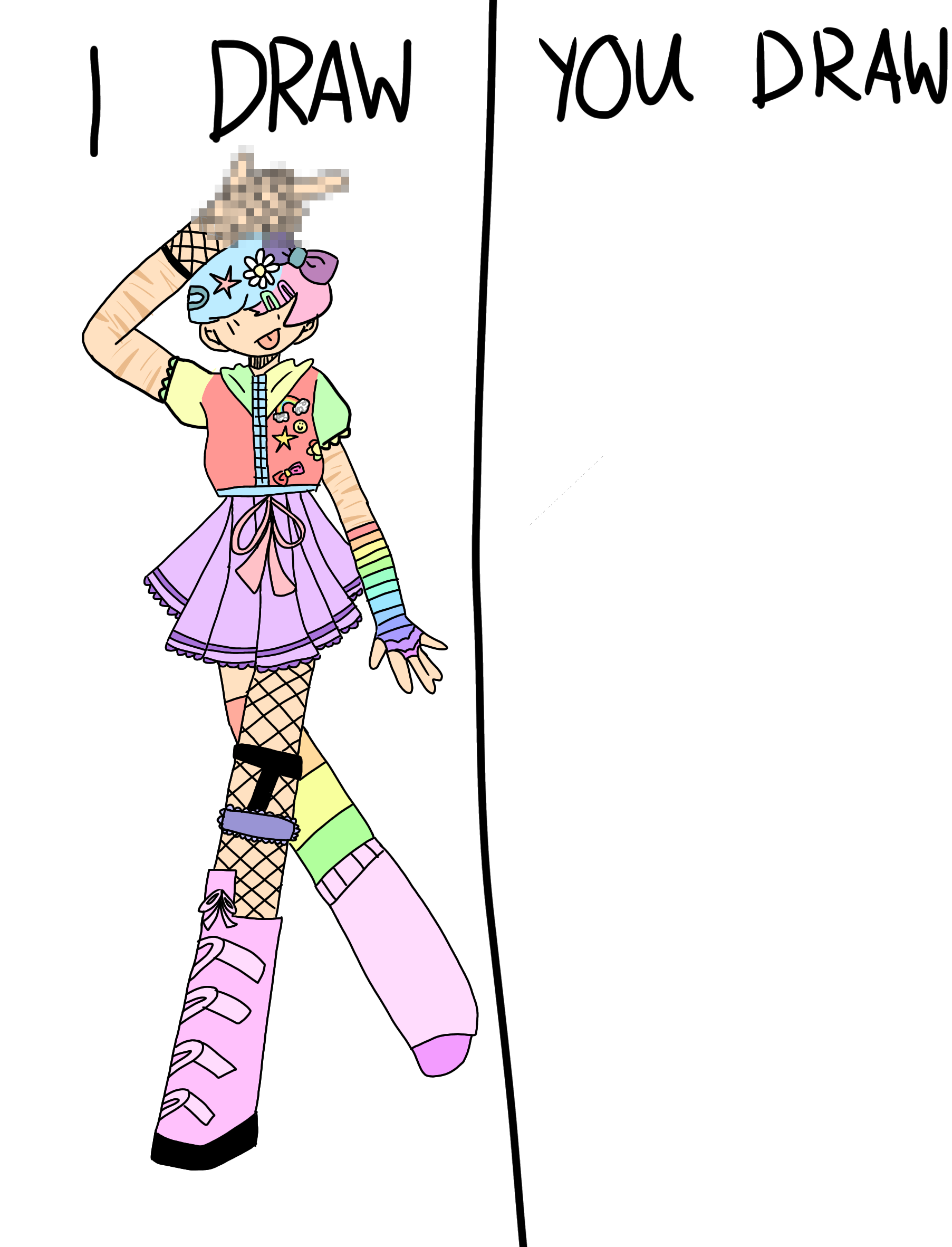 I draw YOU DRAW challenge! - ibisPaint